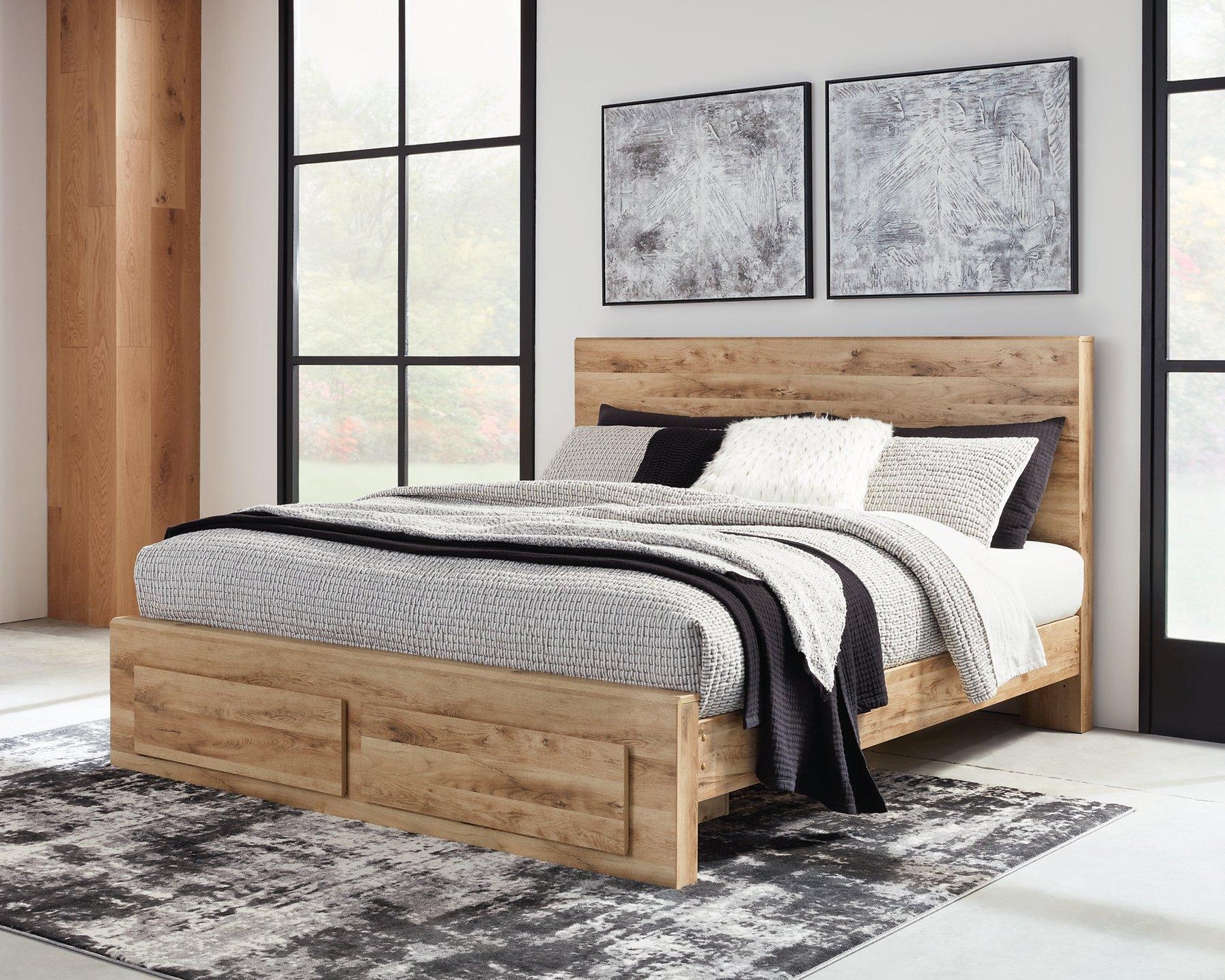 Hyanna Panel Storage Bed — Direct Factory Furniture